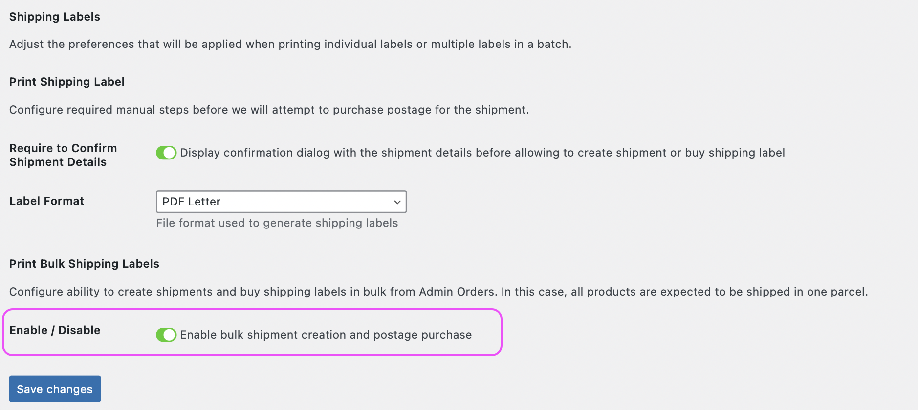 How to print bulk shipping labels? - 1TeamSoftware